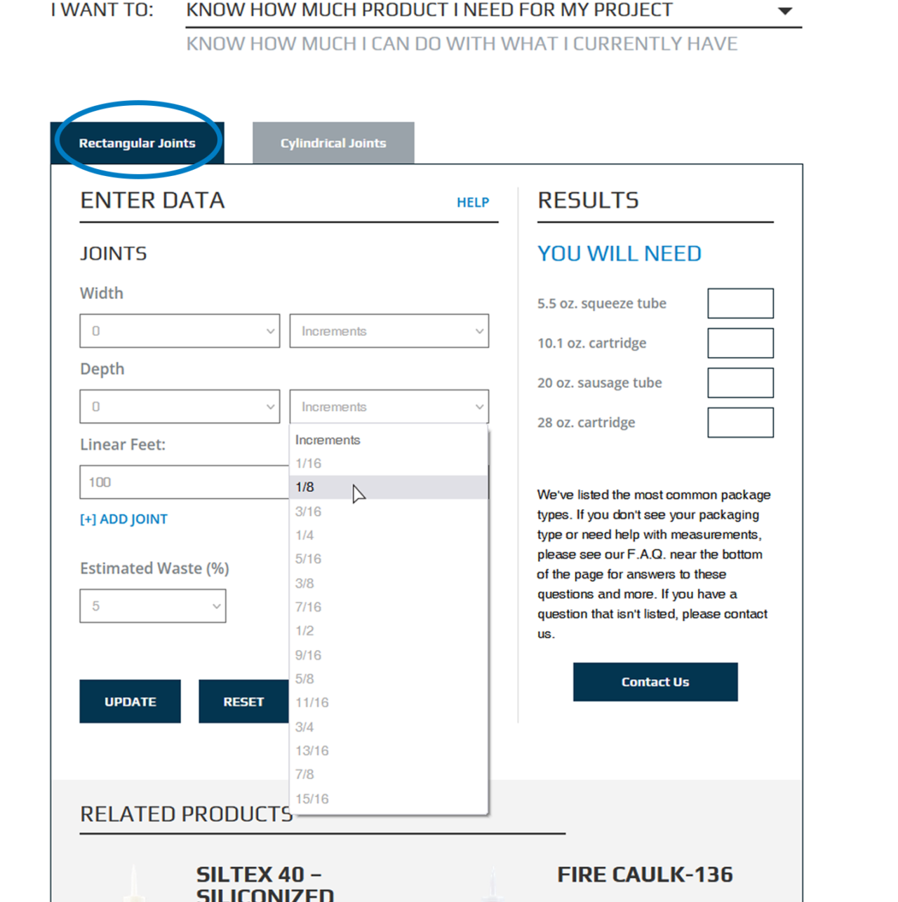 Caulk Yield Calculator Guide - Everkem Diversified Products