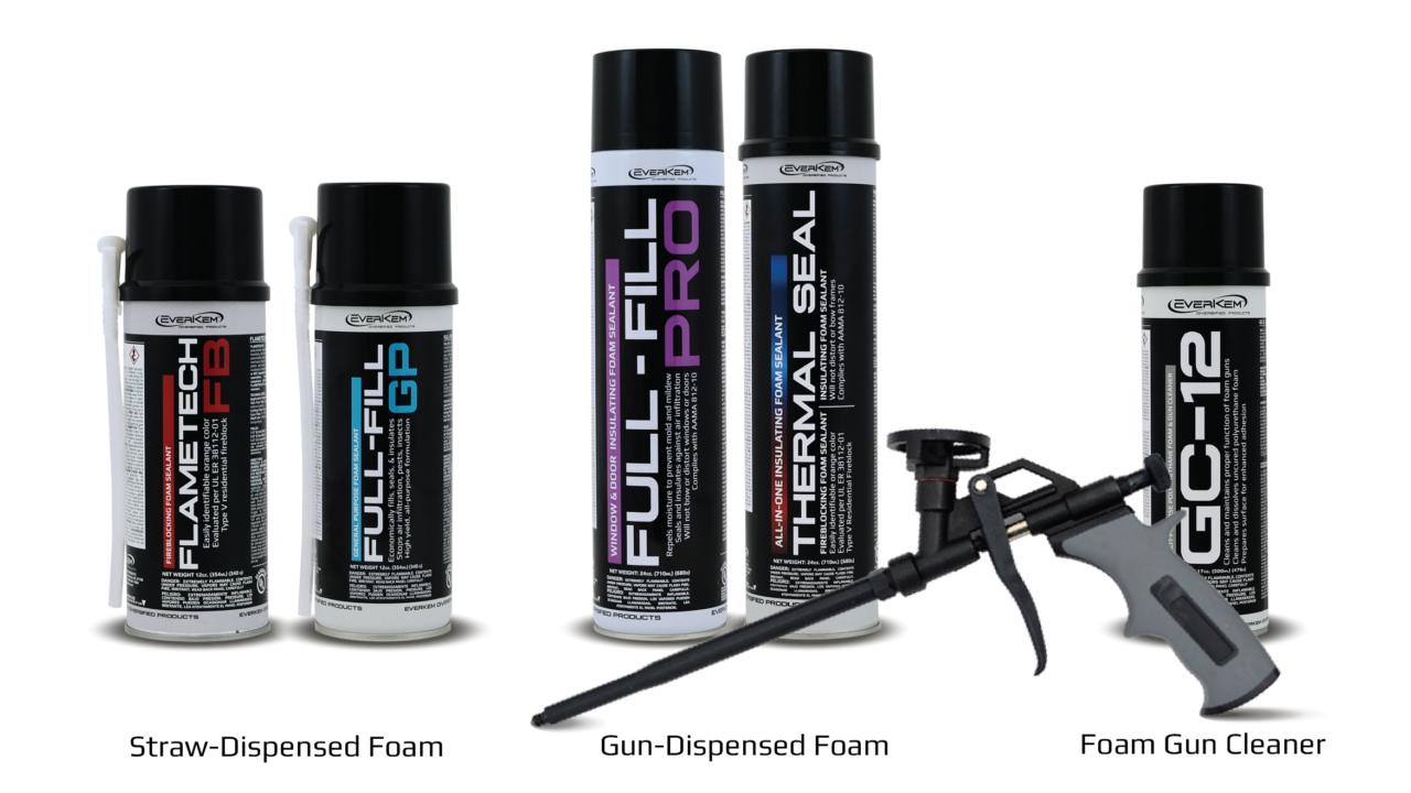 All About Spray Foam Sealants - Everkem Diversified Products