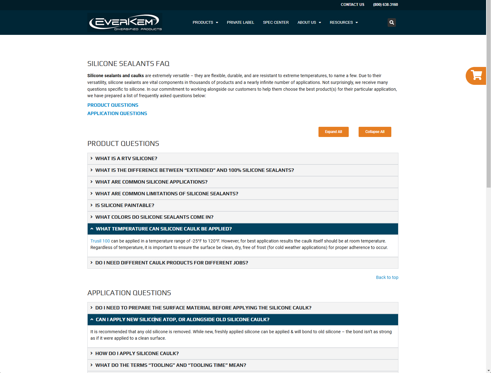 A Comprehensive Guide To Silicone Sealants - Everkem Diversified Products